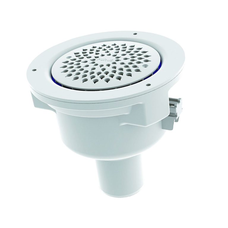 Golvbrunn Purus Saga 75mm Bottenutlopp » Markgrossen